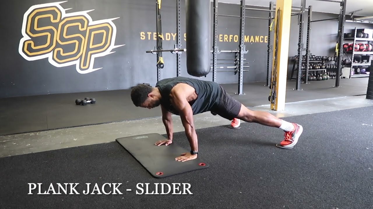 Plank Jack - Slider - YouTube