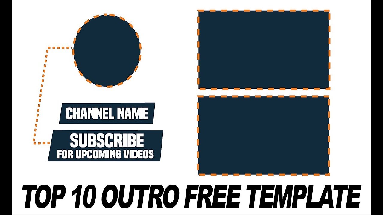 Top 10 Best End Screen Outro Template in | Free After Effects Templates ...