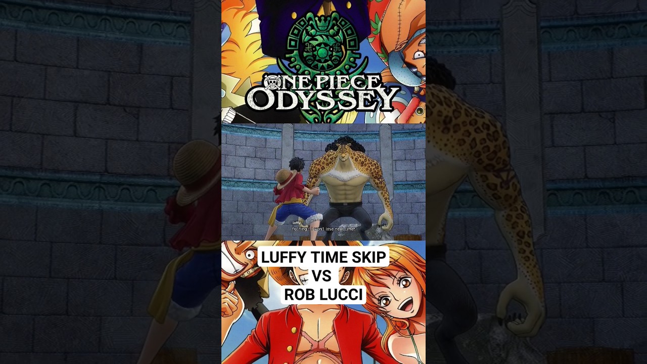 Luffy Time Skip VS Rob Lucci #shorts - YouTube