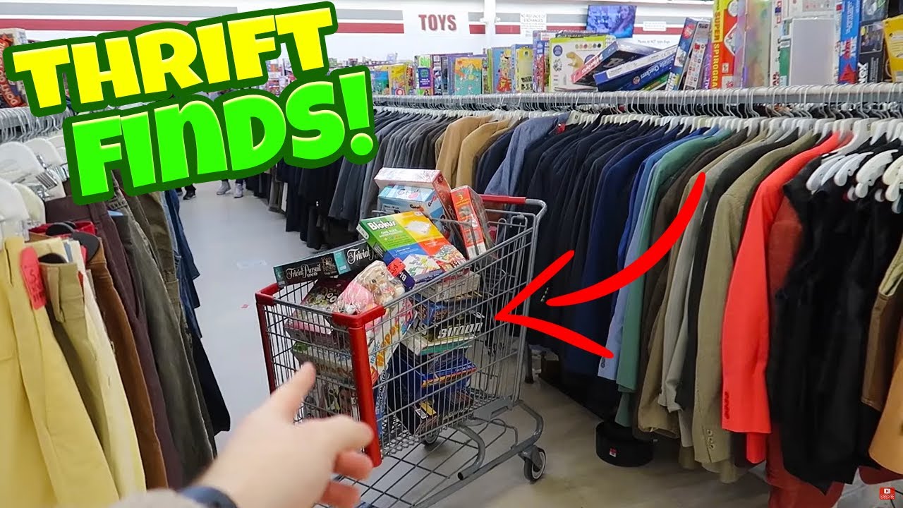 I FILLED My Shopping Cart at this Thrift Store! Thrifting to Sell on ...