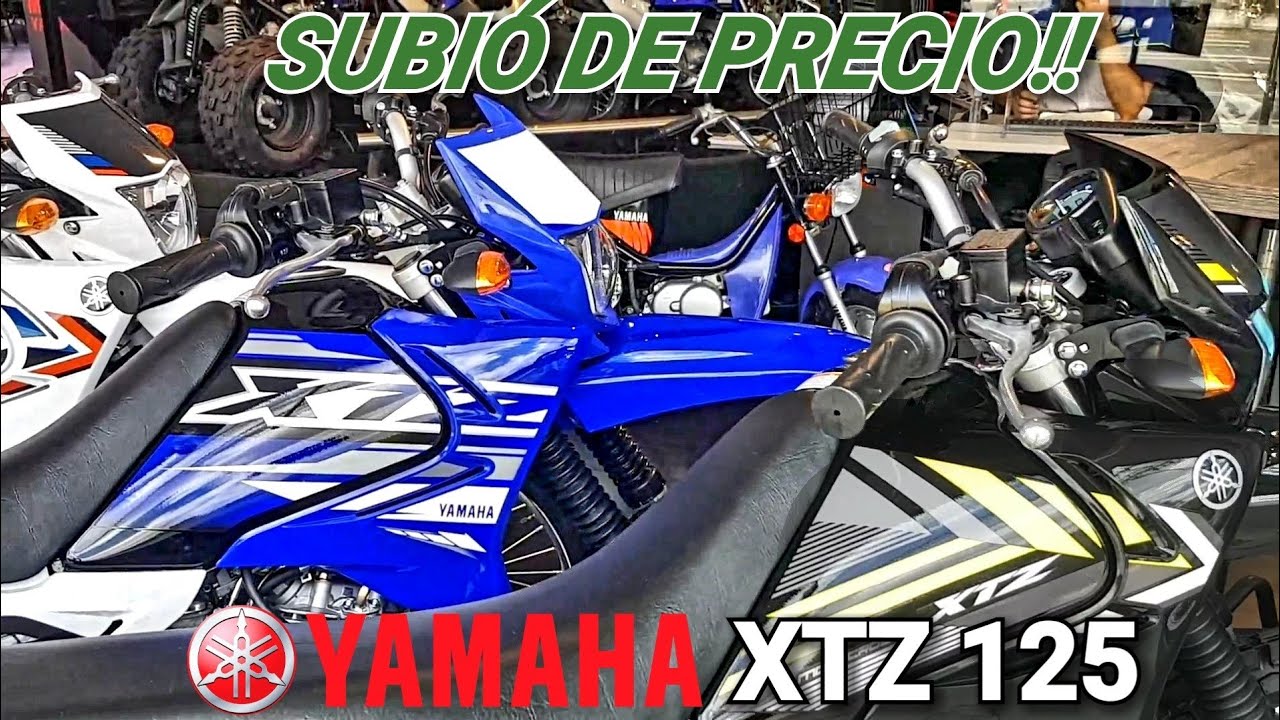 Yamaha XTZ 125 Subió de Precio 😱💵 | Ficha Técnica & Colores - YouTube