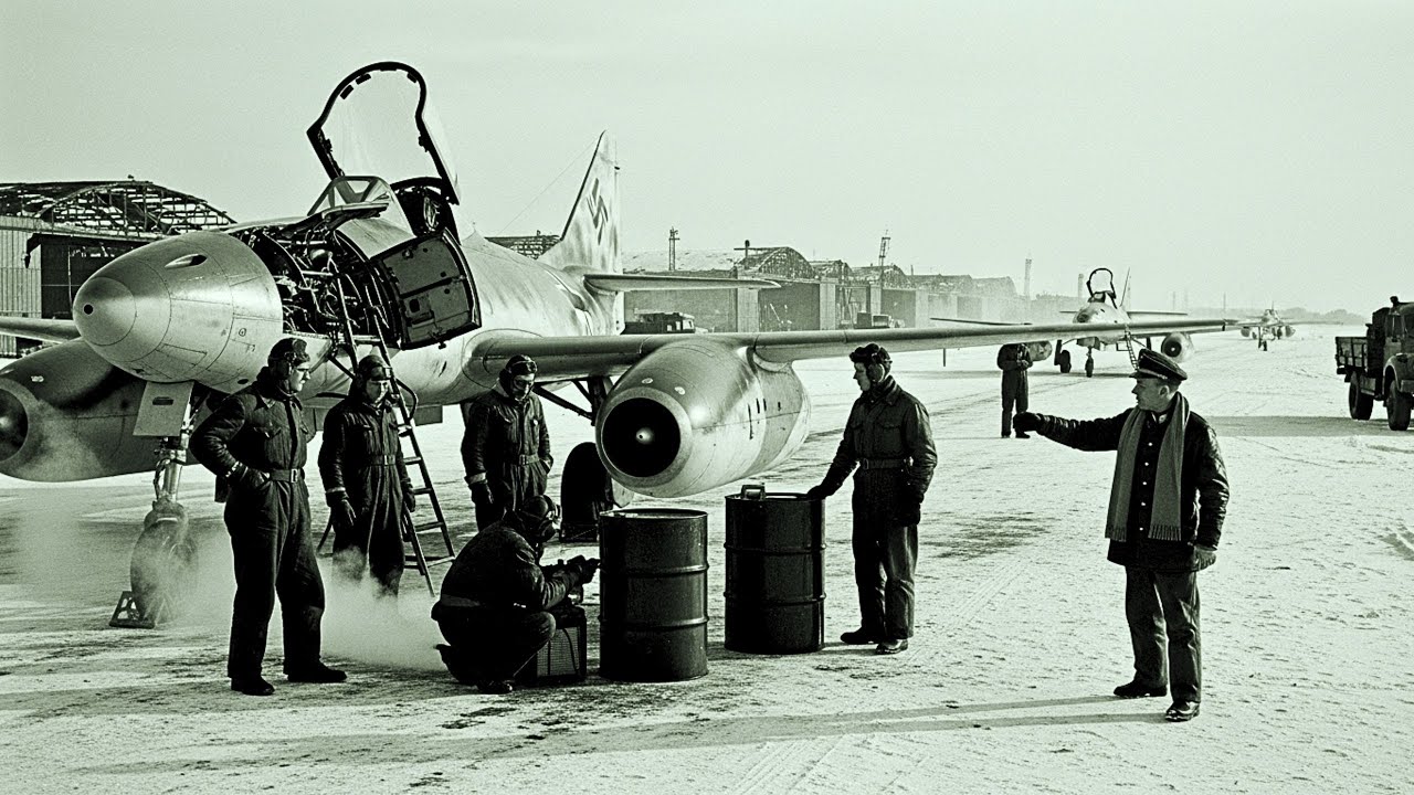 German Me 262 Jet Reached New Speeds… While Training and Logistics ...