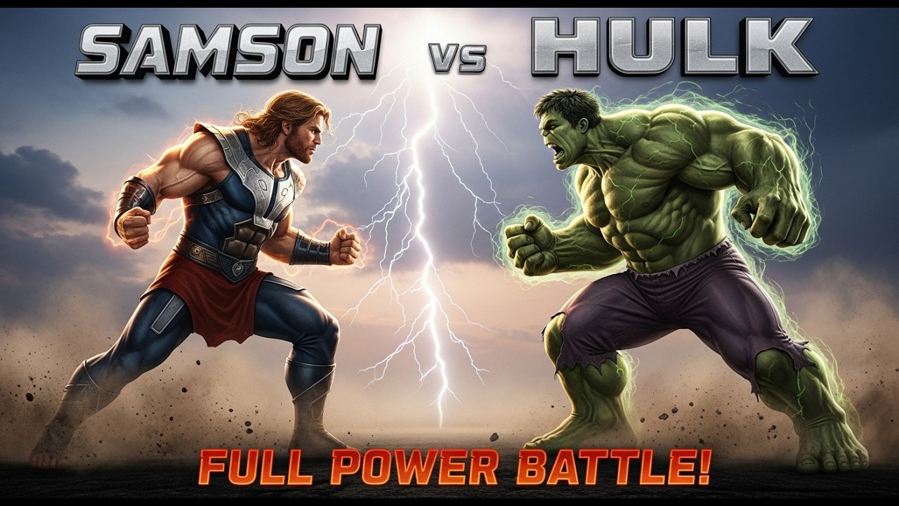 Samson vs Hulk: Full Power Epic Battle Explained | Who Truly Wins ...