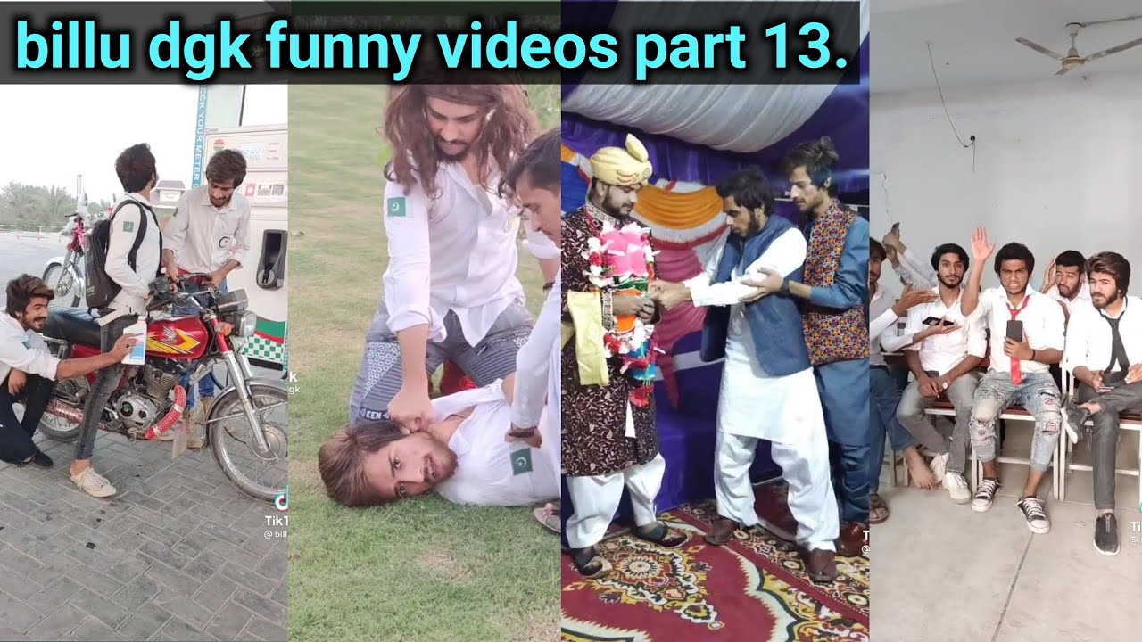 Billu dgk funny videos part 13 | Billu dgk funny tiktok videos | Billu ...