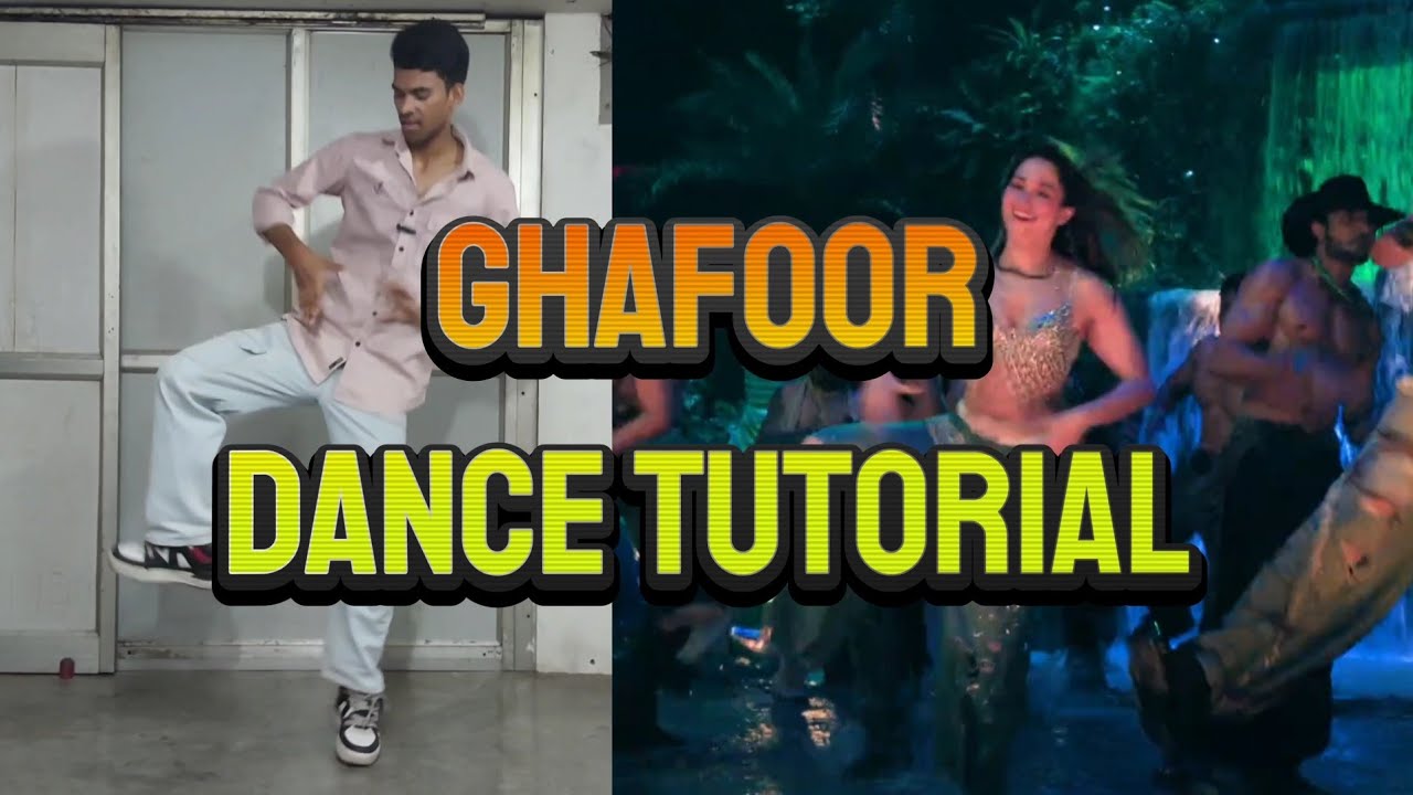 Ghafoor Dance | Learn Ghafoor Steps | Ghafoor Hookstep Tutorial # ...