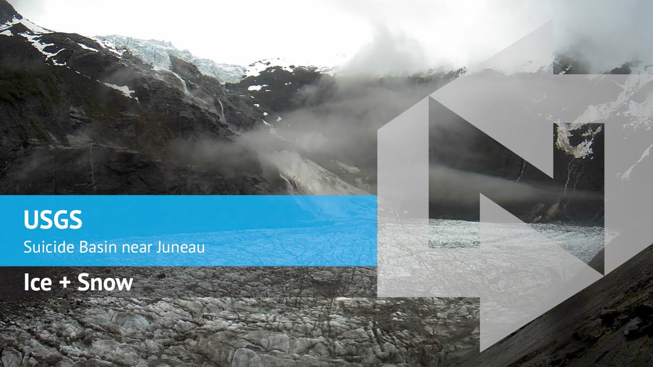 Ice and snow, USGS, Suicide Basin near Juneau, Alaska by Nupoint ...