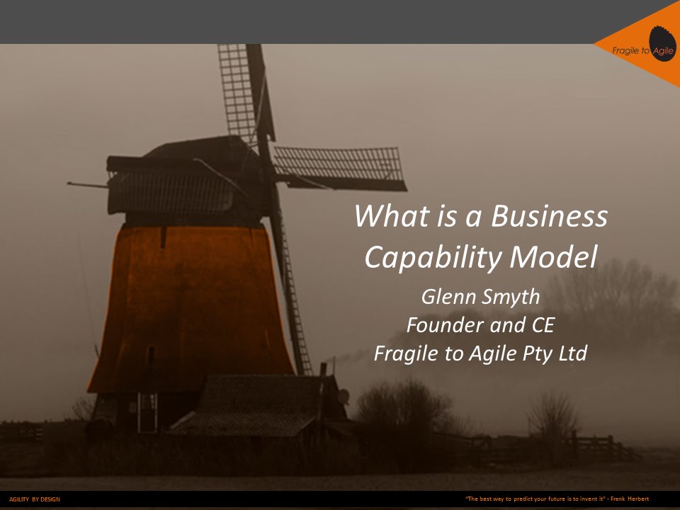 What is a Business Capability Model - YouTube
