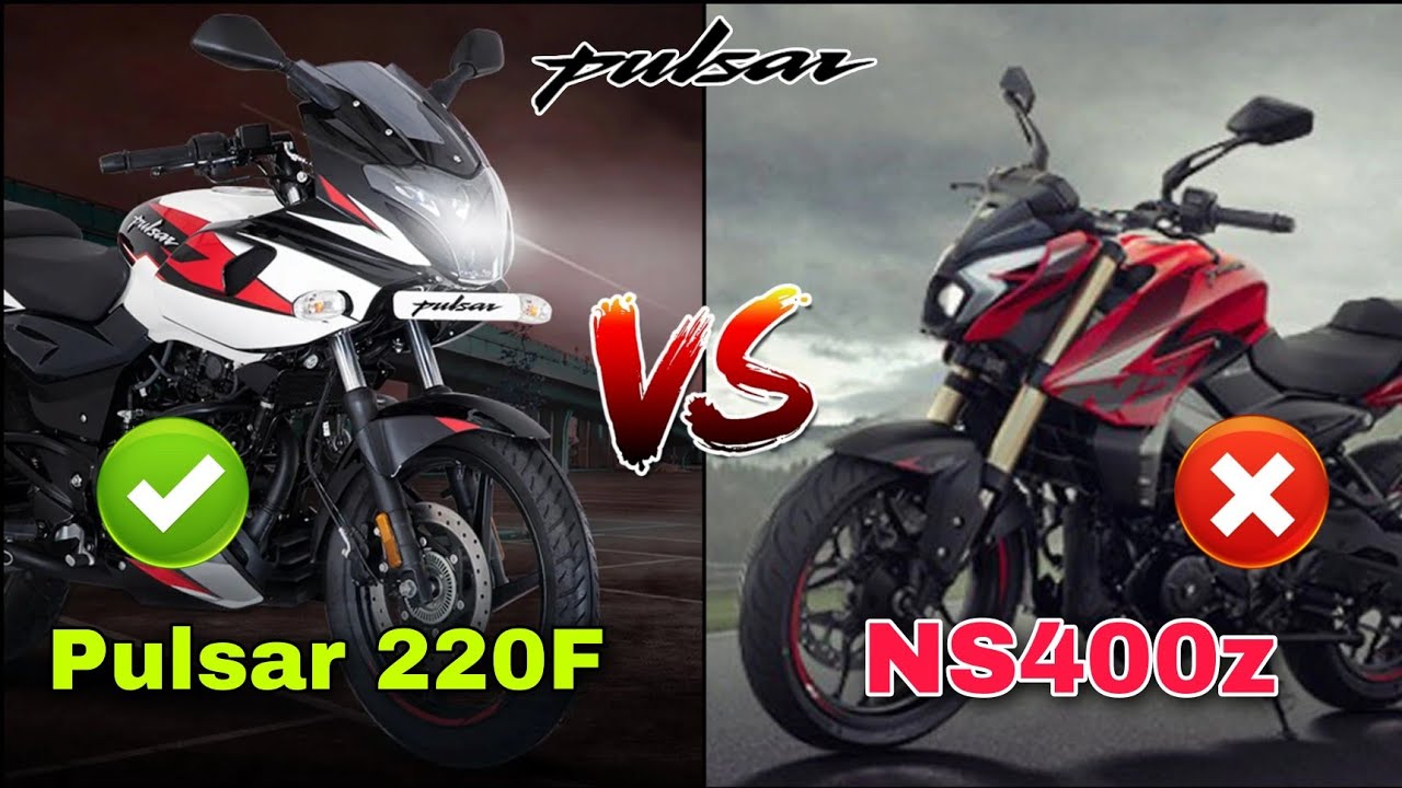 Bajaj Pulsar NS 400z VS Bajaj Pulsar 220F | Legend VS Ultralegend ...