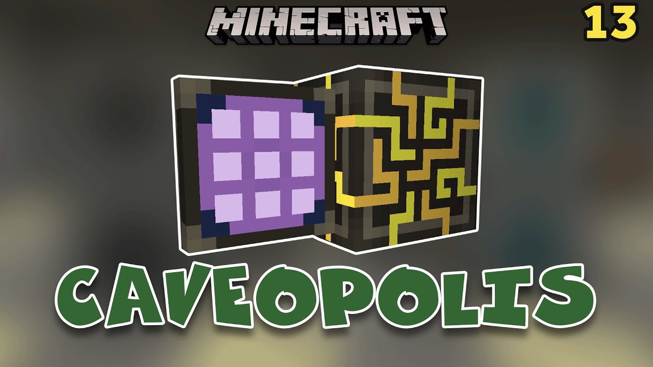 Minecraft - Caveopolis - 13 - AE2 - YouTube