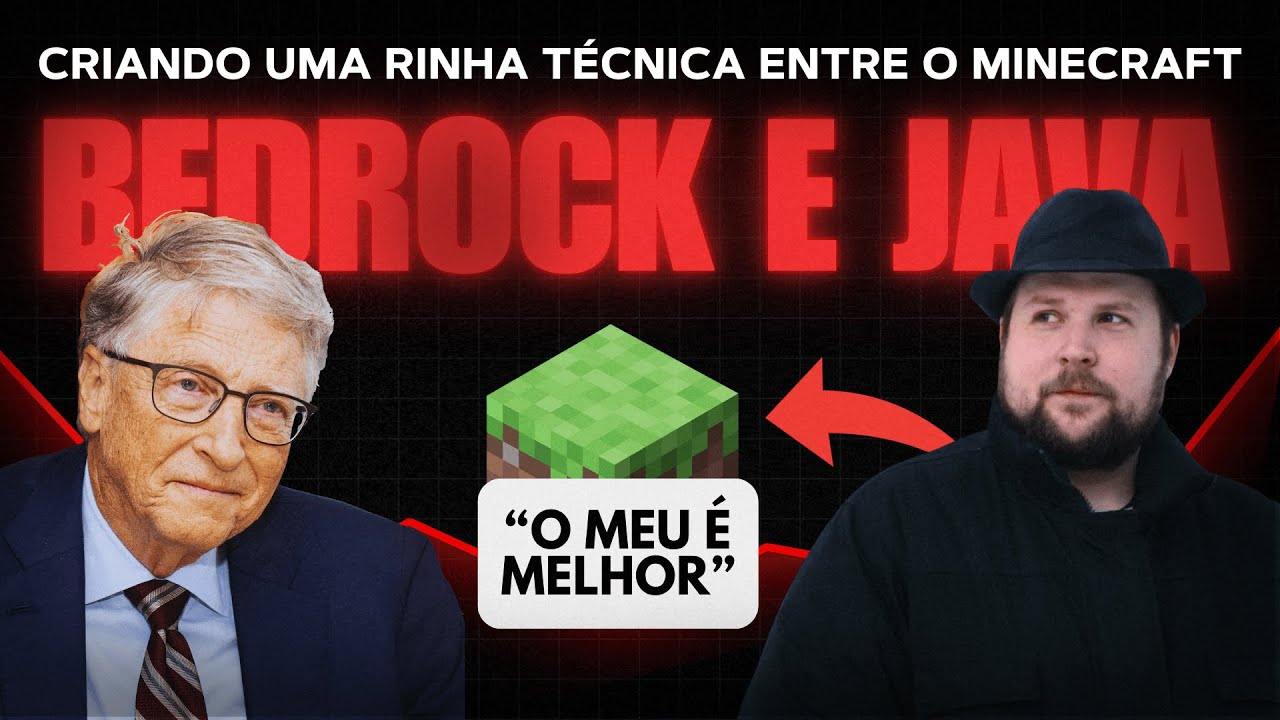 Qual é realmente a MELHOR LINGUAGEM para o MINECRAFT? - YouTube