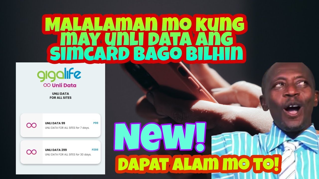 UNLI DATA smart, tnt & sun simcard Pano malalaman bago bilhin? dapat ...