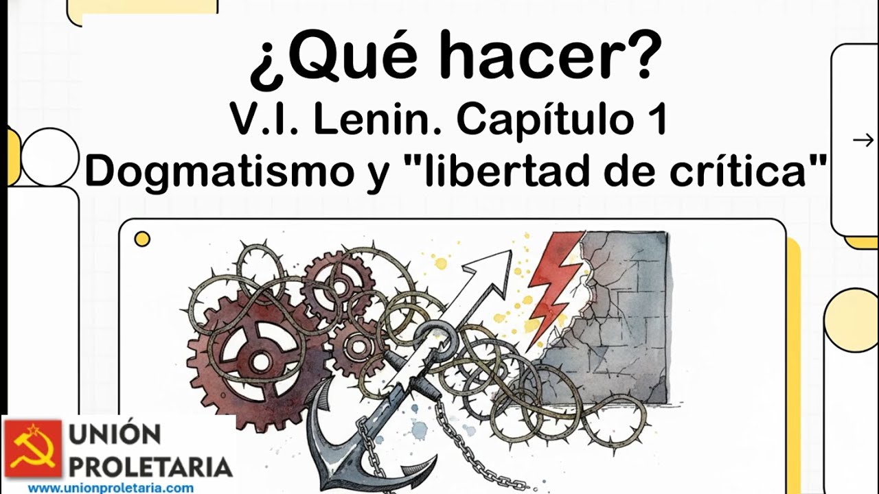 "¿Qué hacer?", de Lenin. Capítulo 1 - YouTube