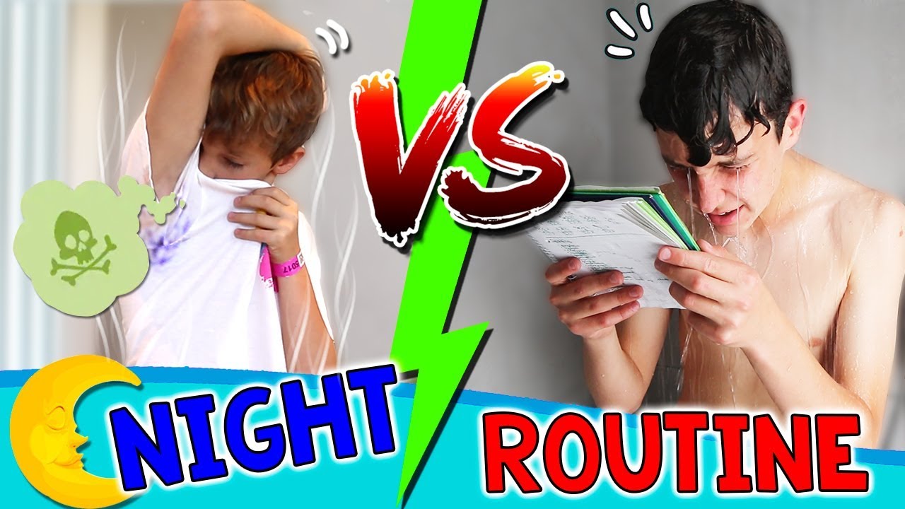 NIGHT ROUTINE de MATEO vs RUTINA de NOCHE de HUGO!! 🌛 ¿Cuál es la Crazy ...