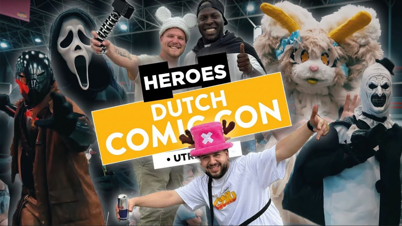 Dutch Comic Con 2024: Een Dag vol Cosplay en FunkoPop! - YouTube