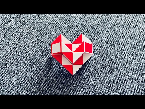 Magic snake: how to make a heart - YouTube