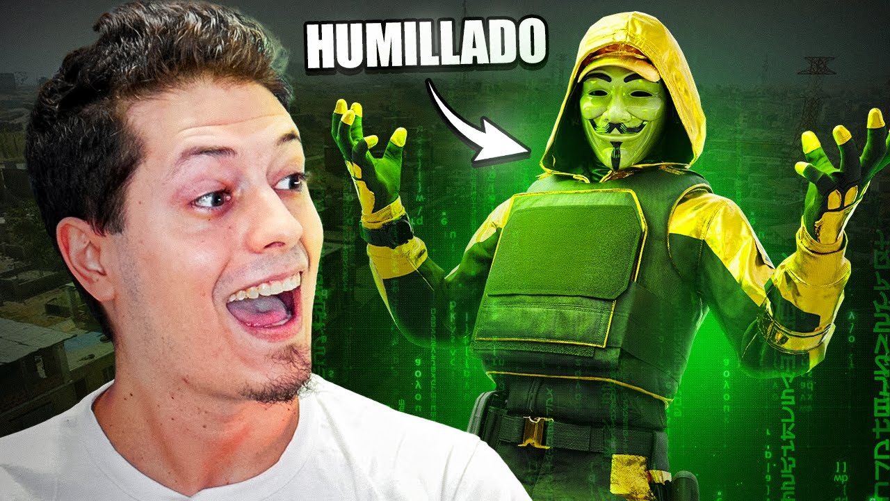 HUMILLO a UN HACKER HATER y ADMITE sus TRAMPAS en WARZONE - YouTube