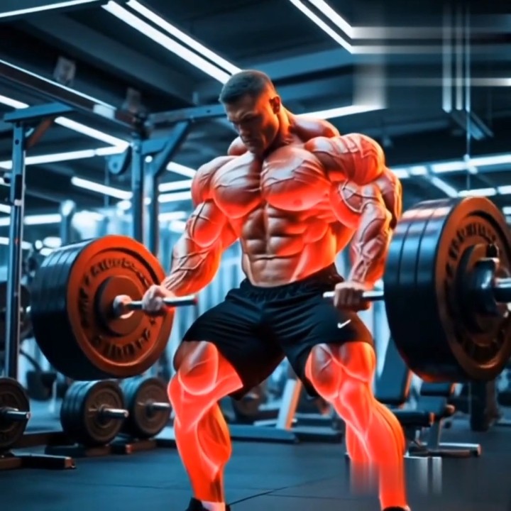 "5000 KG Dumbbell Challenge | Extreme Muscle Power in Futuristic Gym ...