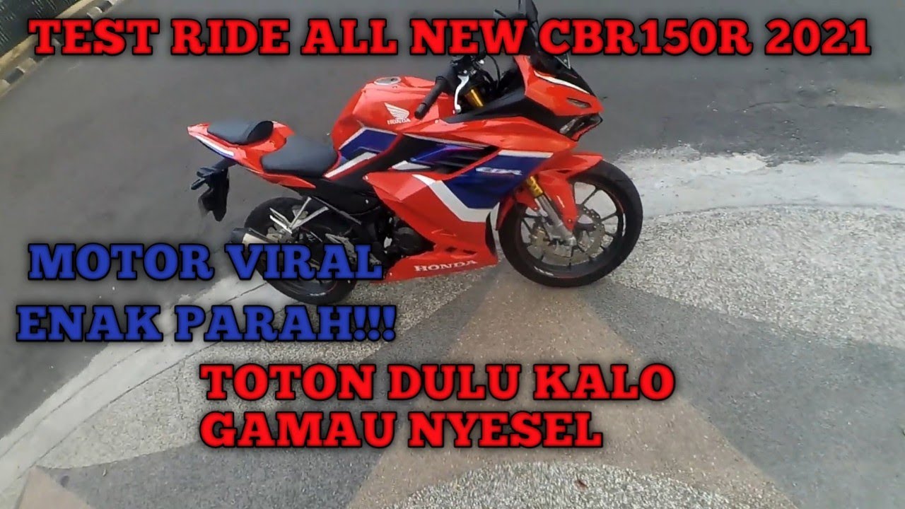 Test Ride All new CBR150R 2021 K45R TRI COLOR | MOTOR VIRAL | MOTOVLOG ...