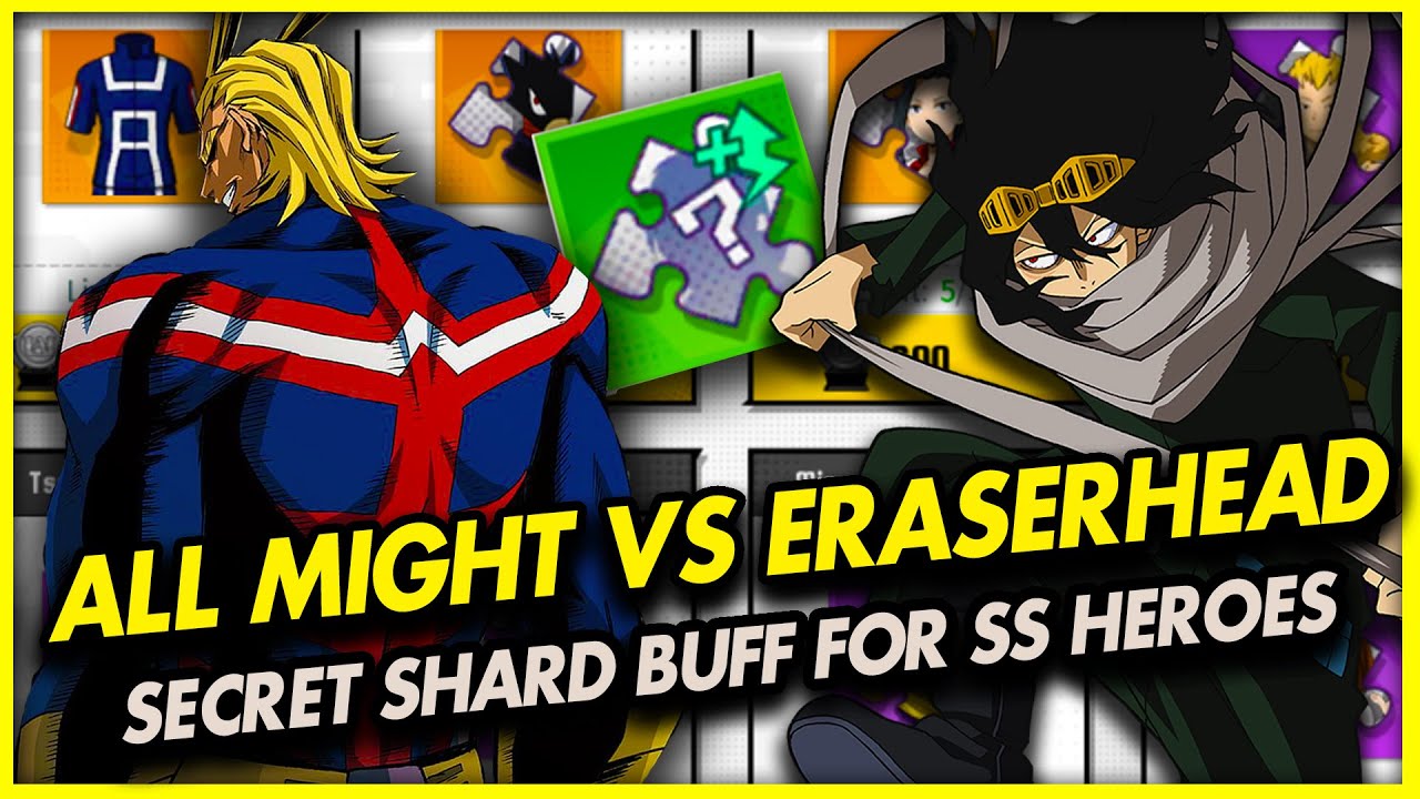 All Might VS Aizawa! This F2P Buff MORE THAN DOUBLES Your Shard Farm ...
