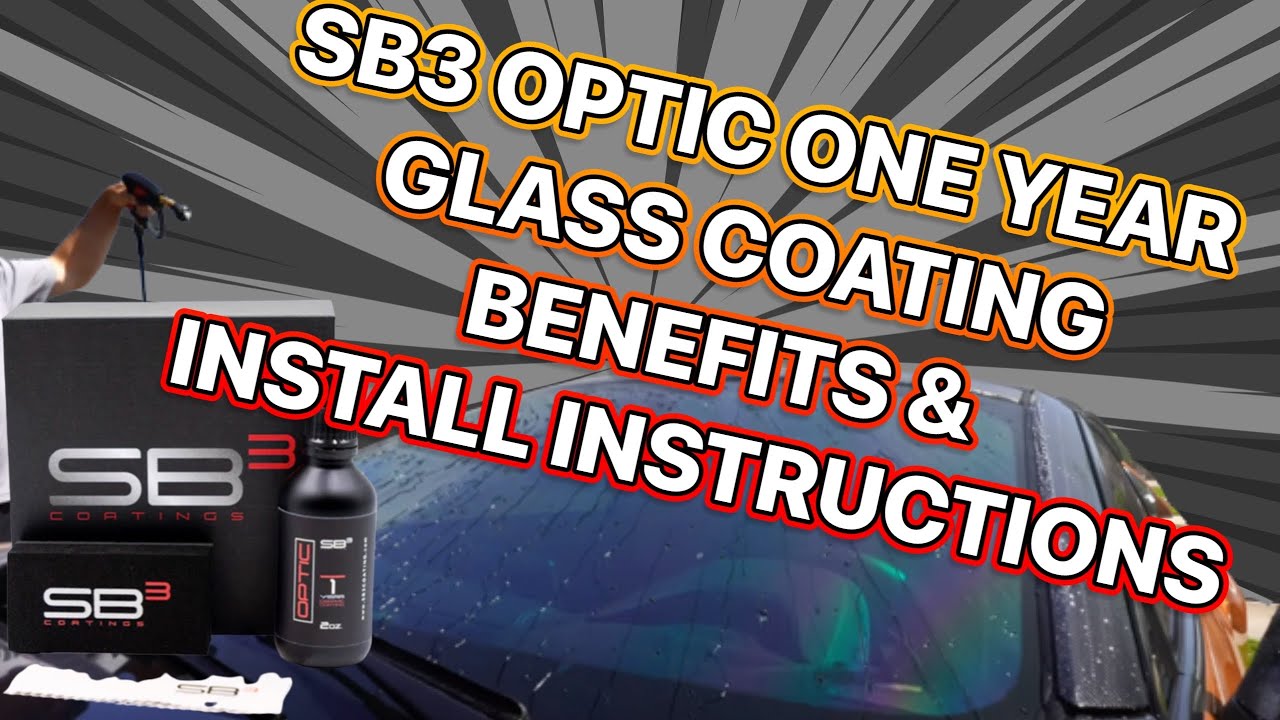 SB3 Coatings Optic - 1 Year Glass Ceramic Coating - Demo & Instructions ...