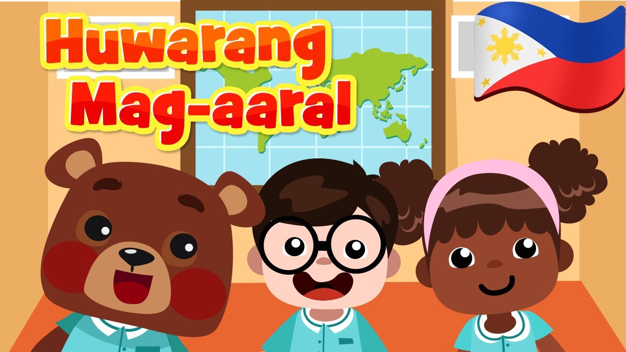 Huwarang Mag-Aaral | Flexy Bear Original Awiting Pambata Nursery Rhymes ...