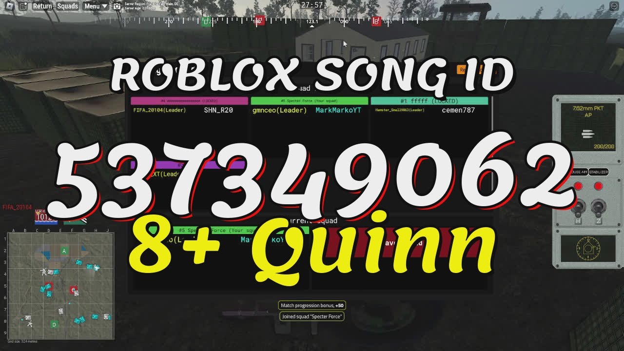 8+ Quinn Roblox Song IDs/Codes - YouTube
