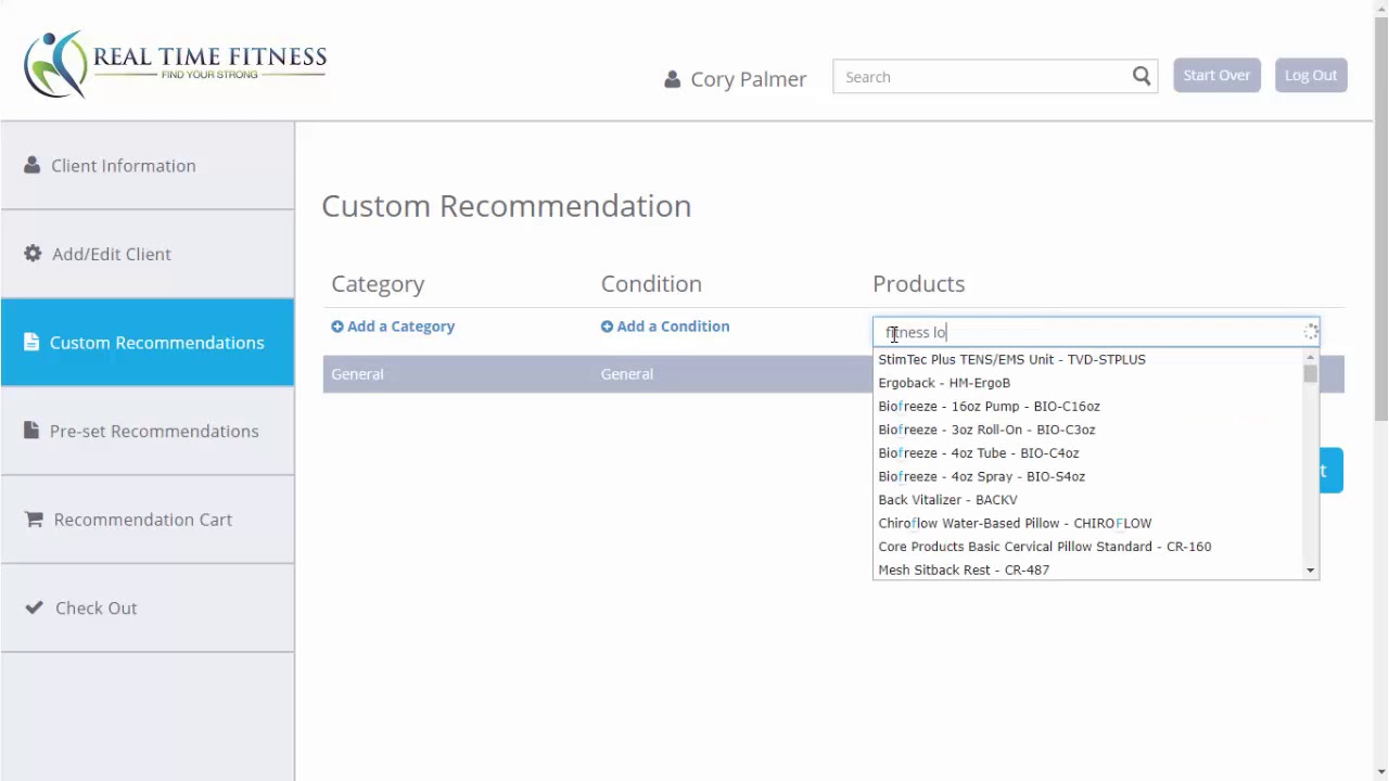 Real Time Fitness Recommendation Engine - Custom Recommendations - YouTube