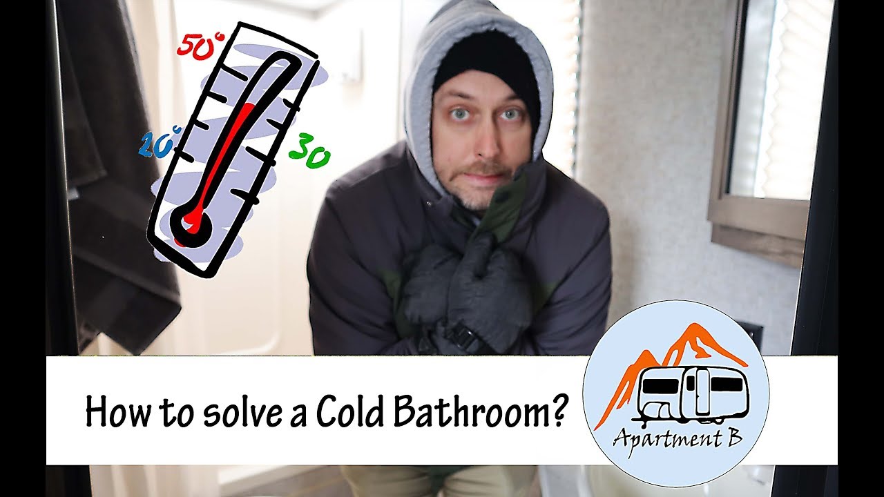 Cold Bathroom? Ceramic heater to the rescue! - YouTube