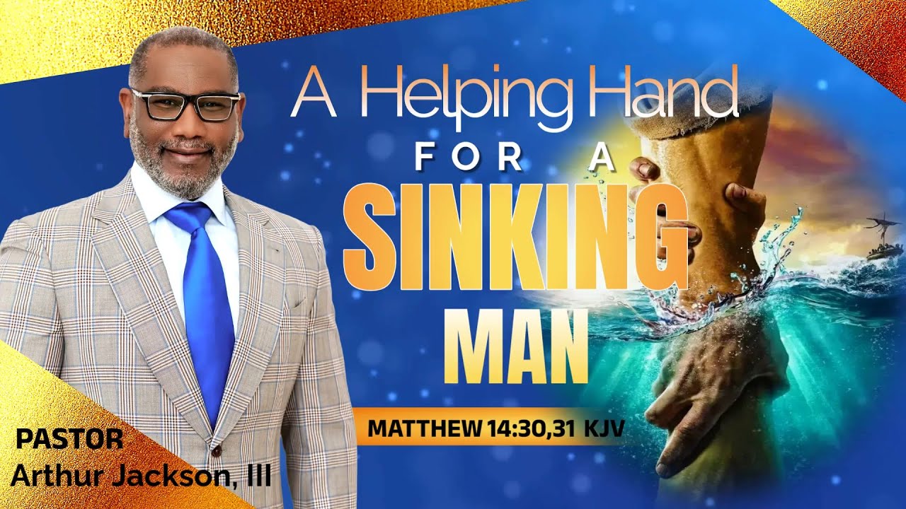 A Helping Hand For A Sinking Man - YouTube