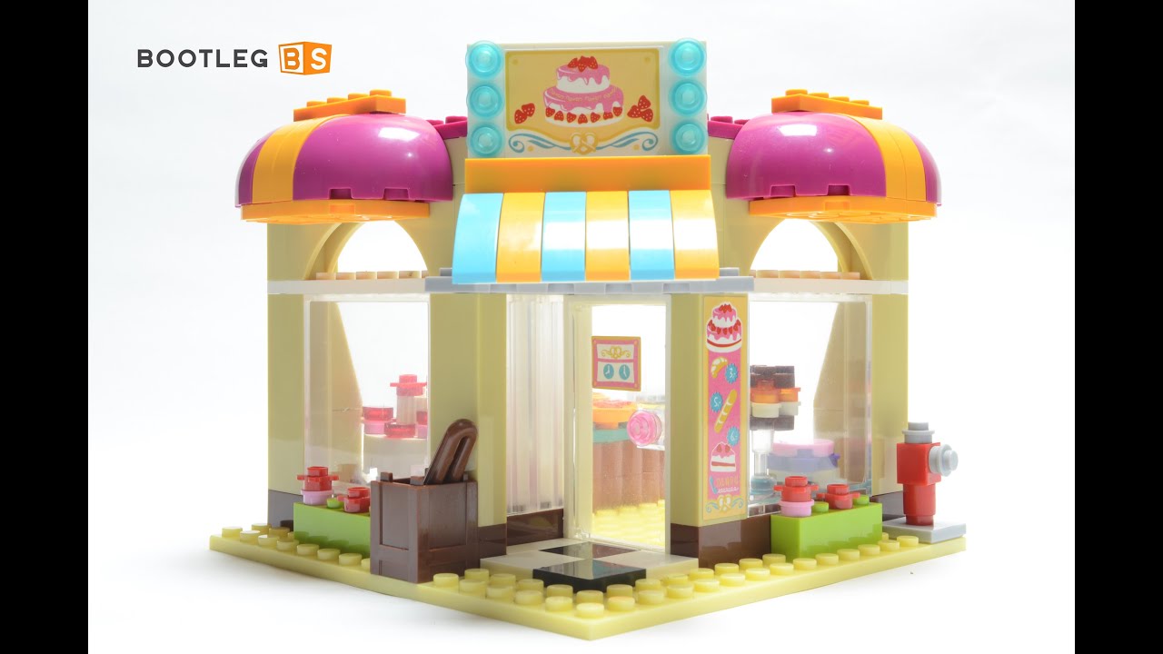 Speed Build Bela 10165 (Lego 41006: Downtown Bakery Knockoff) - YouTube