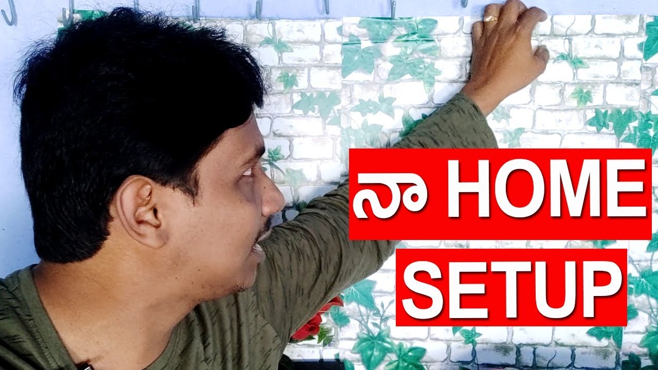 Telugu tech tuts Home setup Tour - YouTube