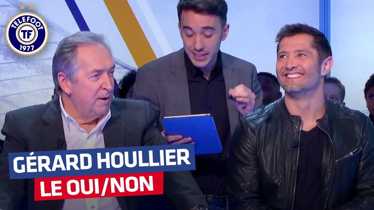 Le Oui/Non avec Gérard Houllier : Lyon, Génésio, Ben Arfa - YouTube