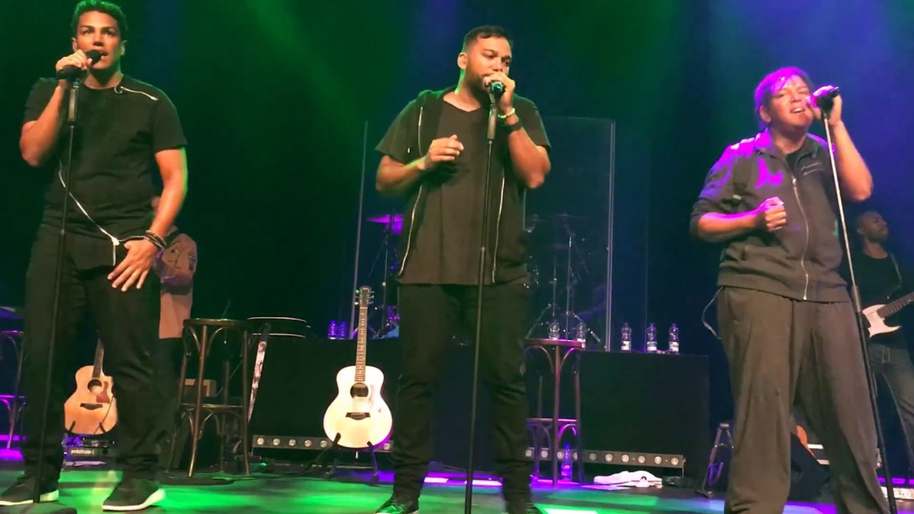 3T performing "Anything" @ Up Close and Personal concert in Amsterdam ...