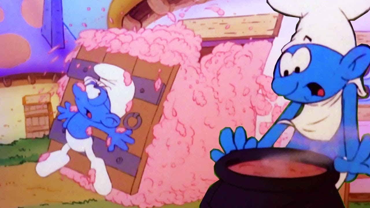 Le Pot Magique du Schtroumpf Gourmand ! • Les Schtroumpfs - YouTube