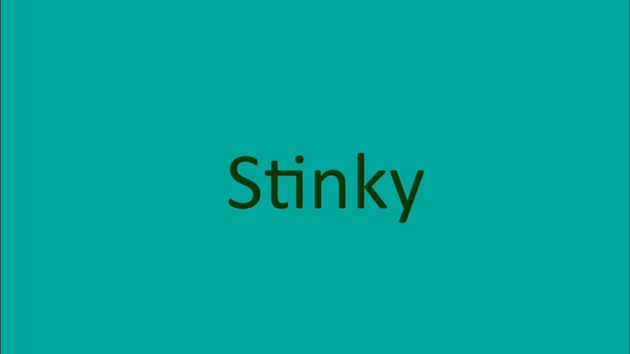 Stinky alphabet sөng - YouTube
