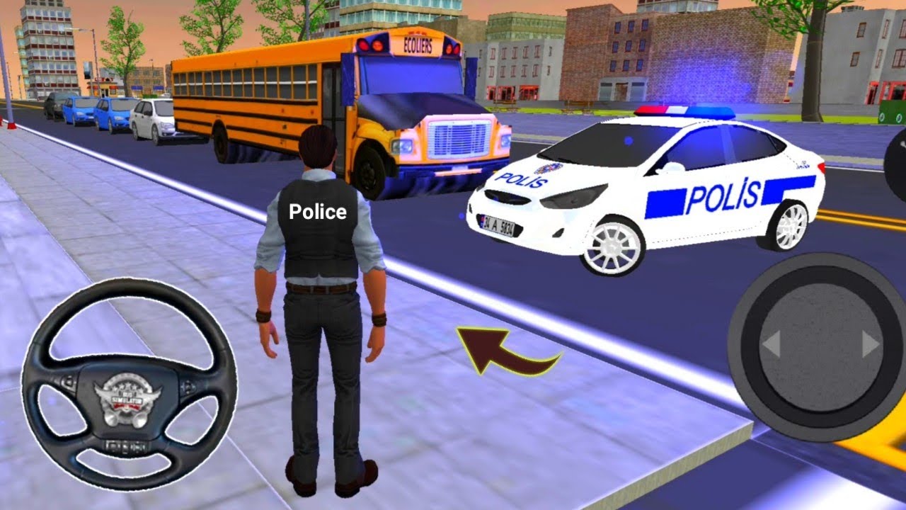 Real Police car games new driver police officer duty - car driving ...