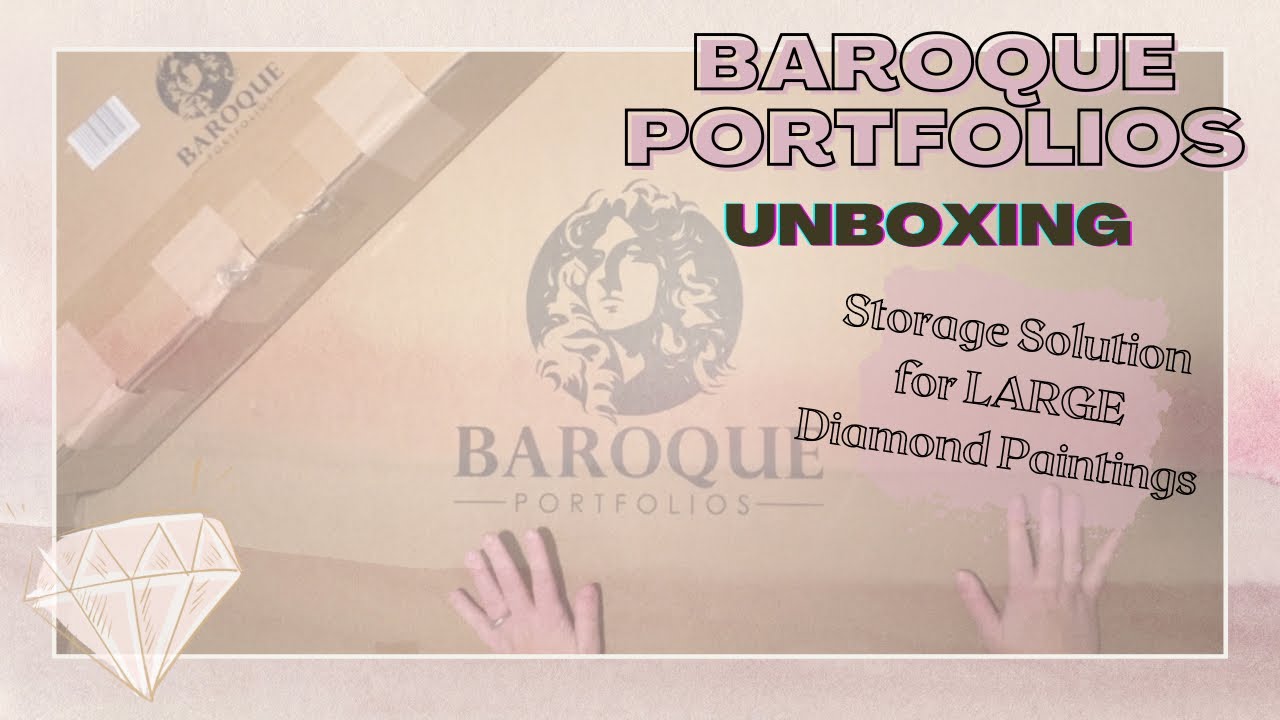 My BIGGEST Unboxing Yet: Baroque Portfolios - Storage for Your Largest ...
