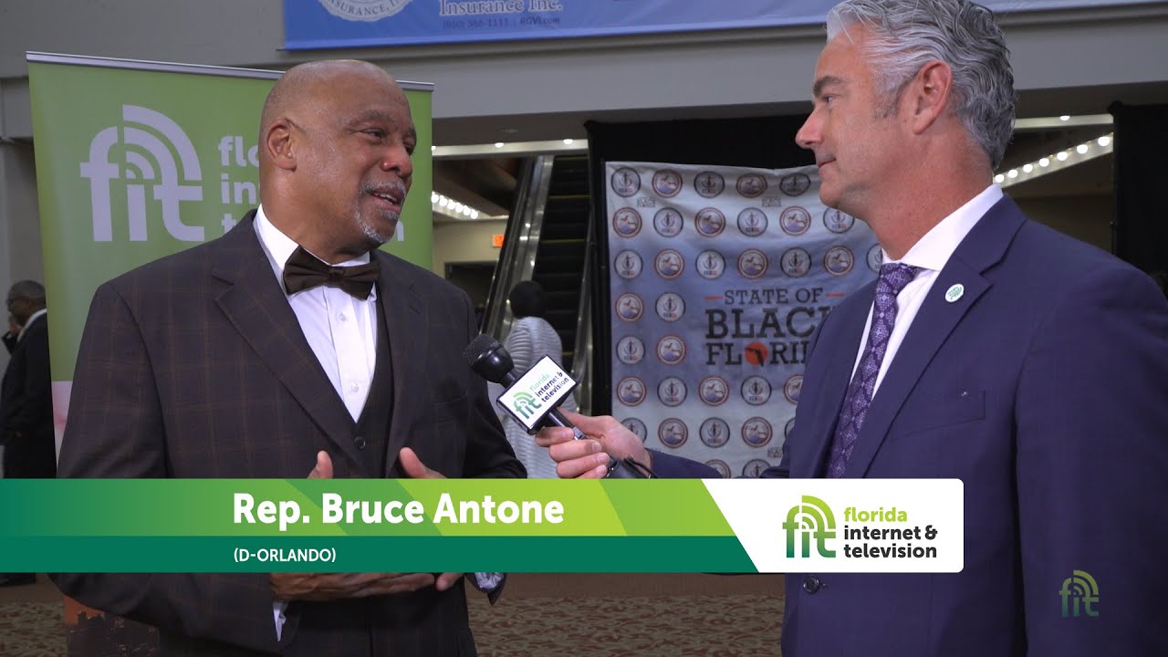 Rep. Bruce Antone at the Florida Caucus of Black State Legislators ...