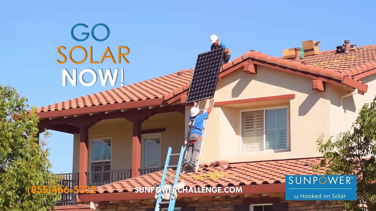 SUNPOWER by Hooked On Solar - 30 second Commercial - YouTube