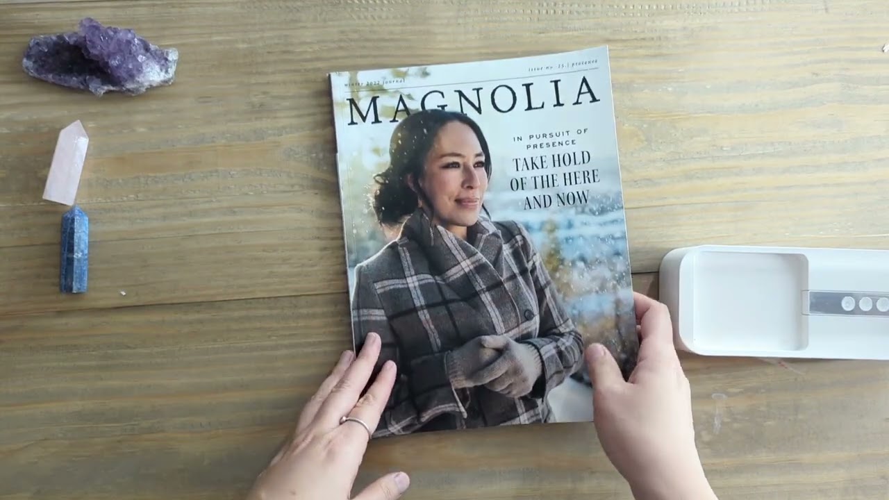 Magnolia magazine issue - YouTube