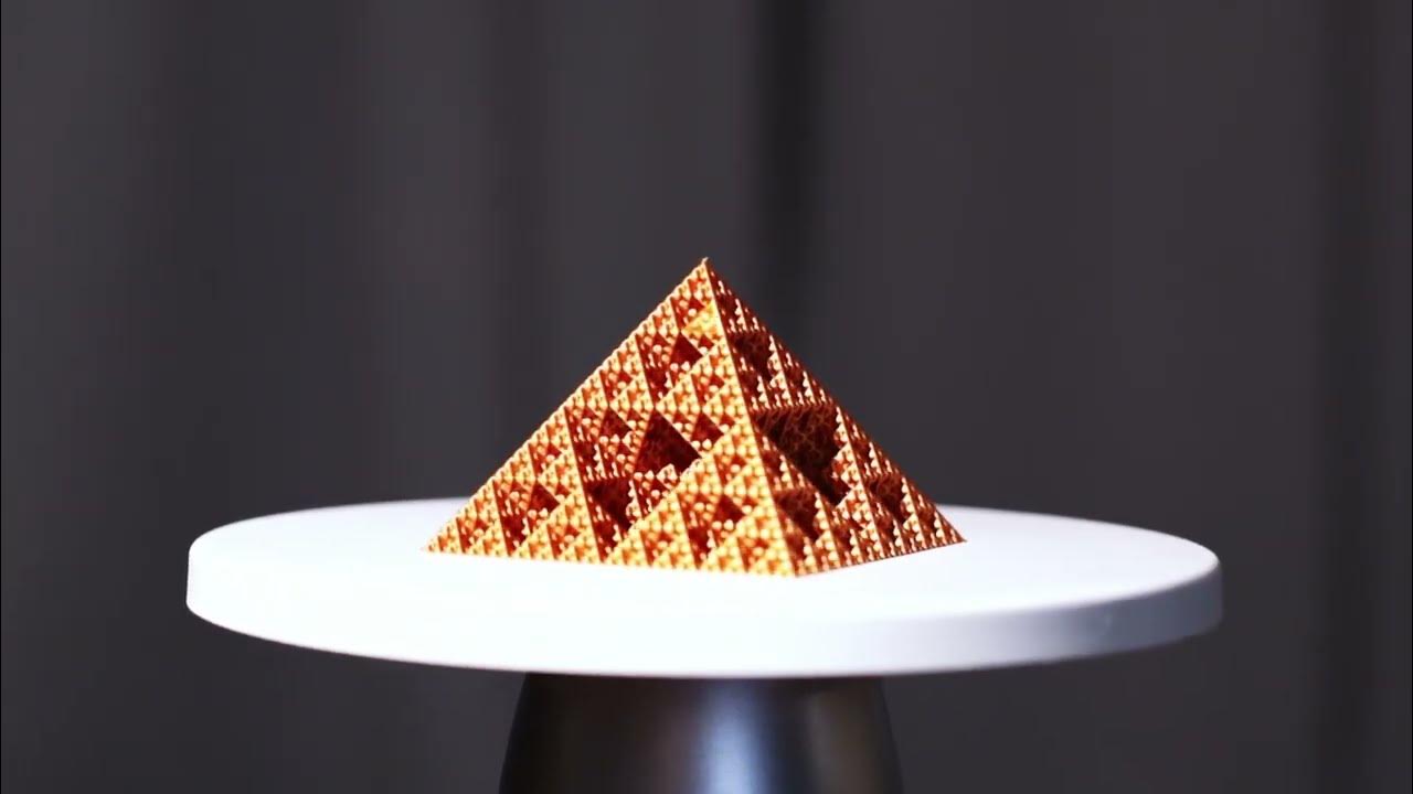 Spiral Vase Mode Sierpinski Pyramid by Nat (a Cyborg) on Bambu Lab X1 ...