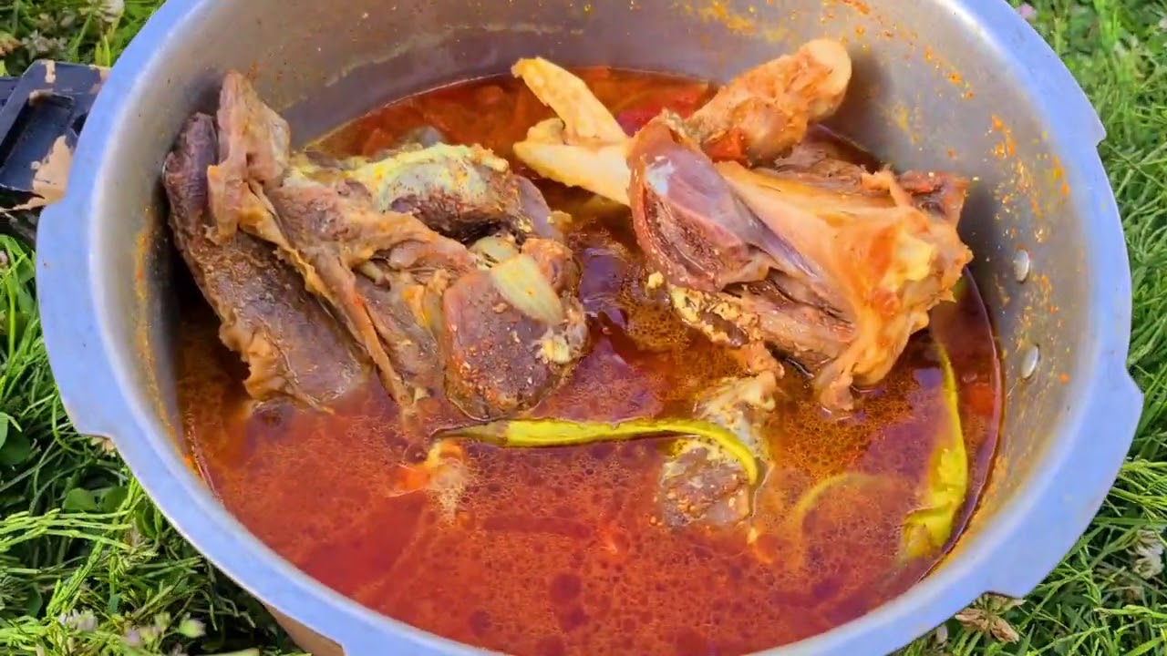 Mutton Raan Curry Recipe Mutton Raan in Pressure Cooker Mutton Raan ...