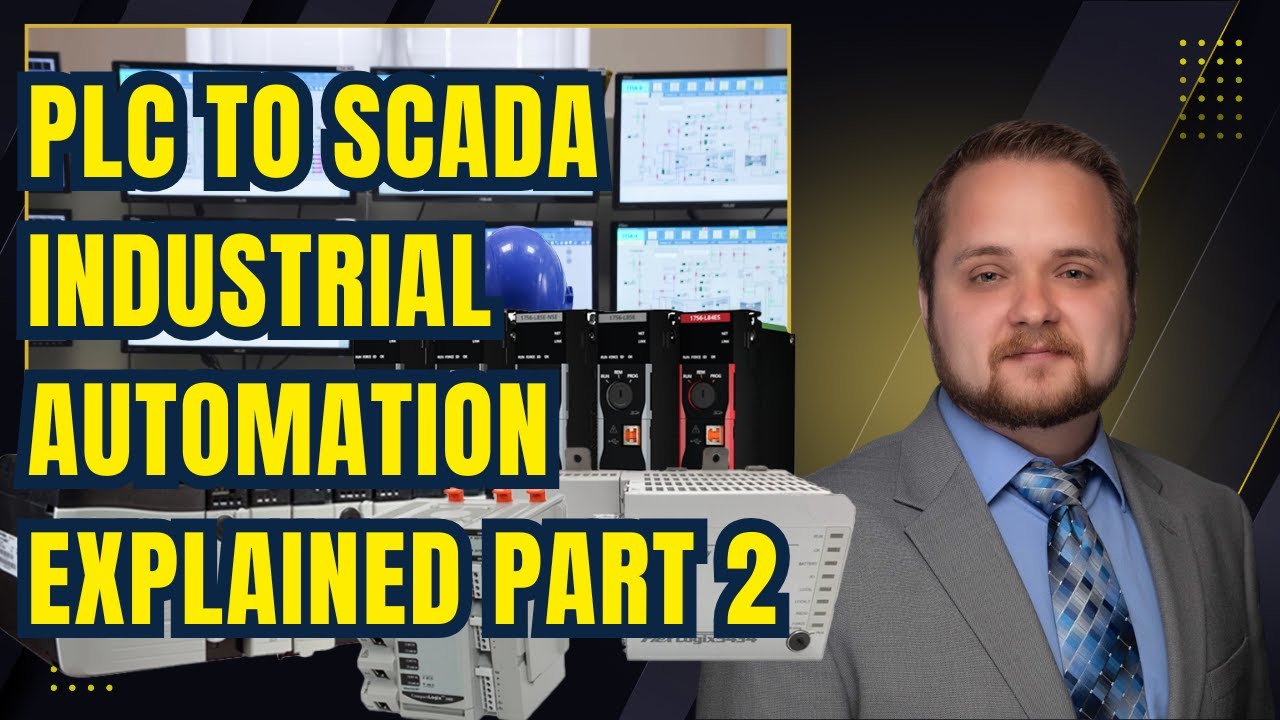 PLC to SCADA Communication Explained Manufacturing PLC HMI and SCADA Systems Work Together [P2/2 ...