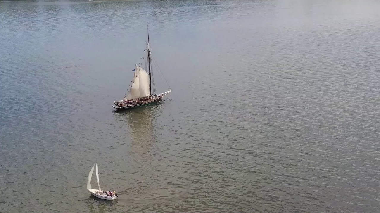 Sloop Clearwater First Sail 2020 - YouTube