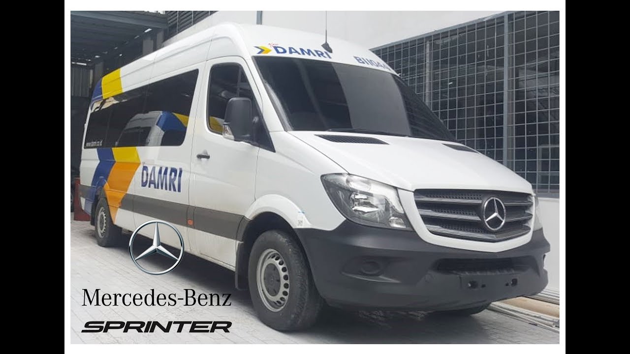 Damri Operasikan Microbus Sprinter langsung dari Jerman. - YouTube