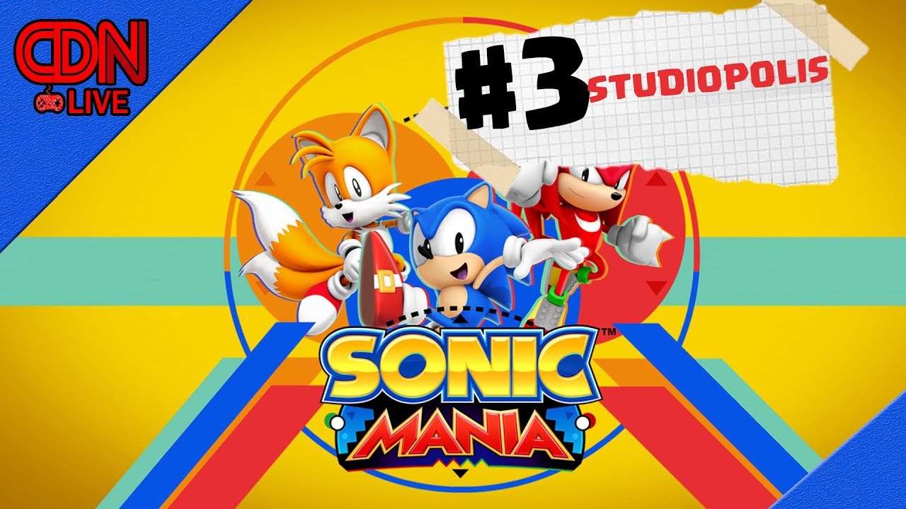 Sonic Mania #3 "Studiopolis Acto 1 y 2" - En Español - YouTube