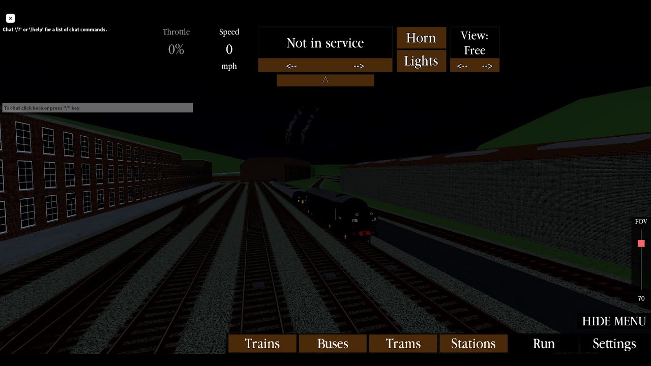 BR Class 40 Diesel Taking Coal Train To The Docks In The Roblox Game ...