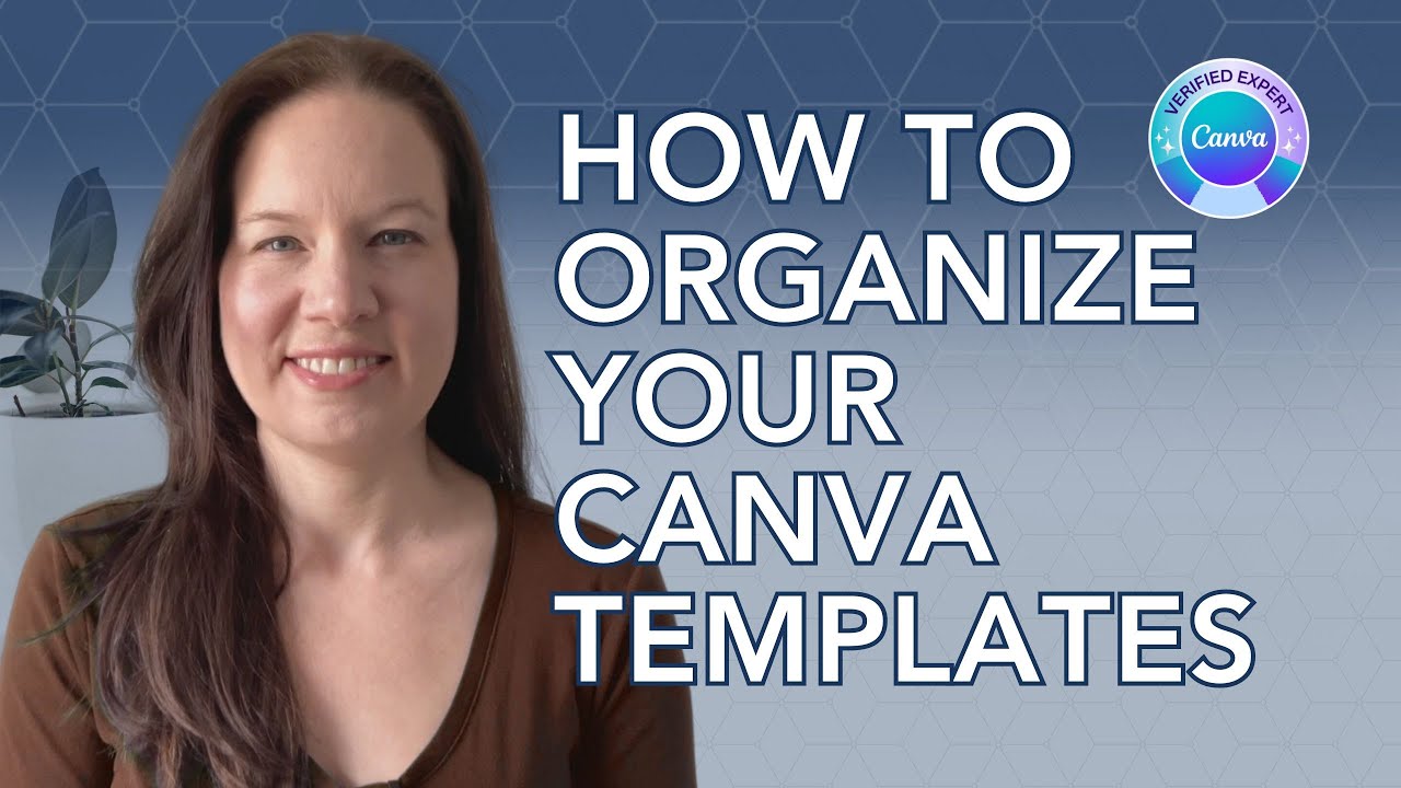 How to Organize Your Canva Templates - YouTube