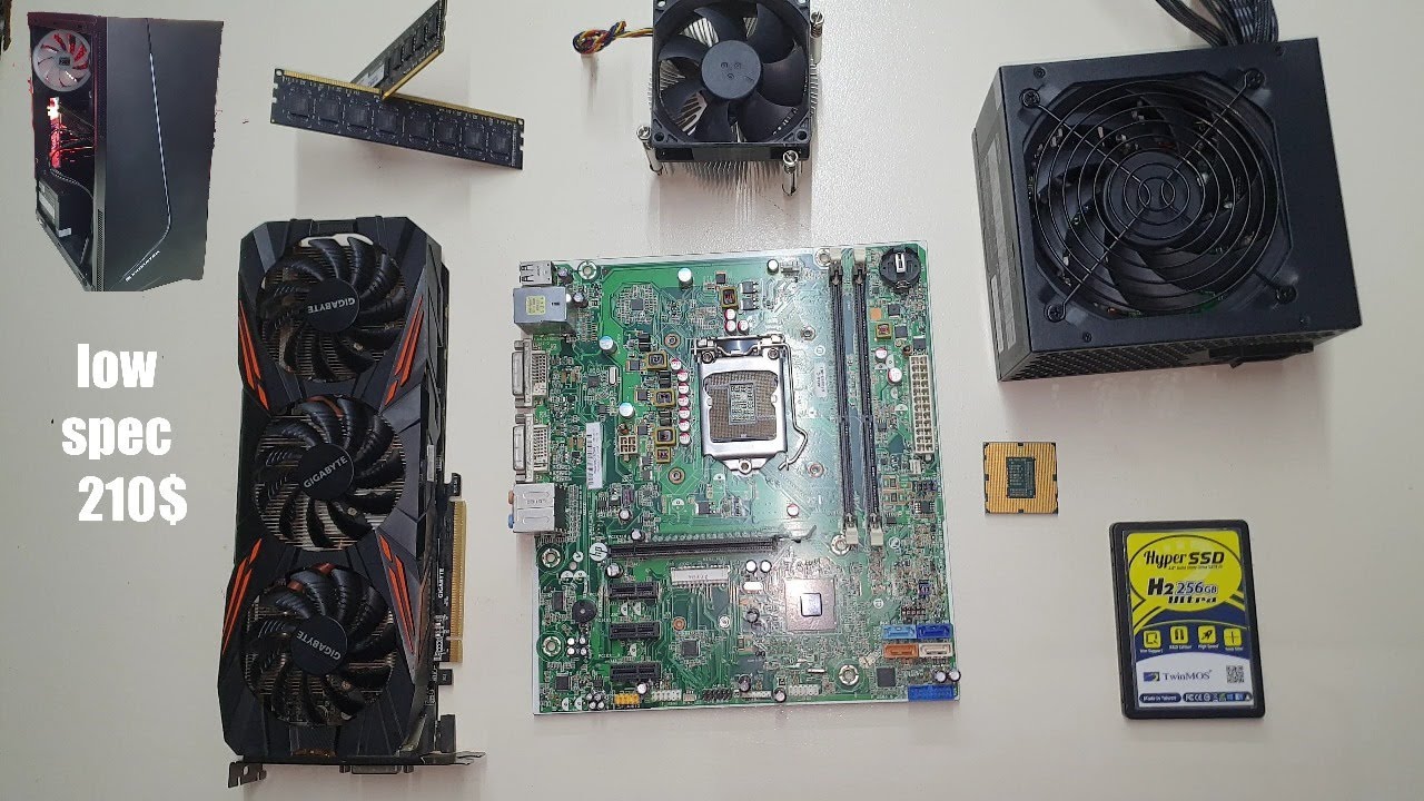 Low spec Gaming PC i7 3770 & GTX 1070 - YouTube