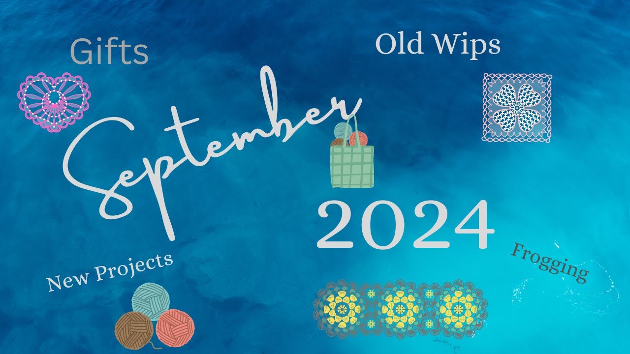 9/ 21/ 24 - My Herrschners order came today, and sharing 2 wips ...